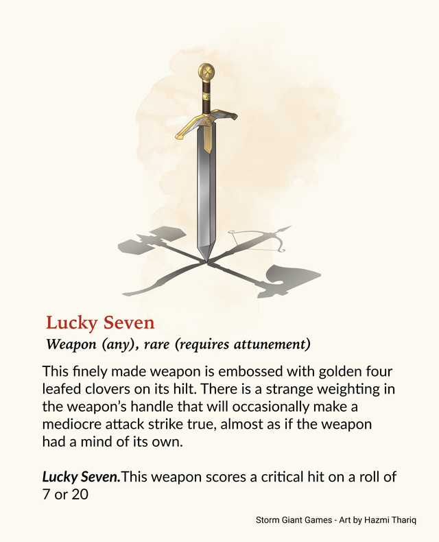 Lucky Seven - Objects - Kanka