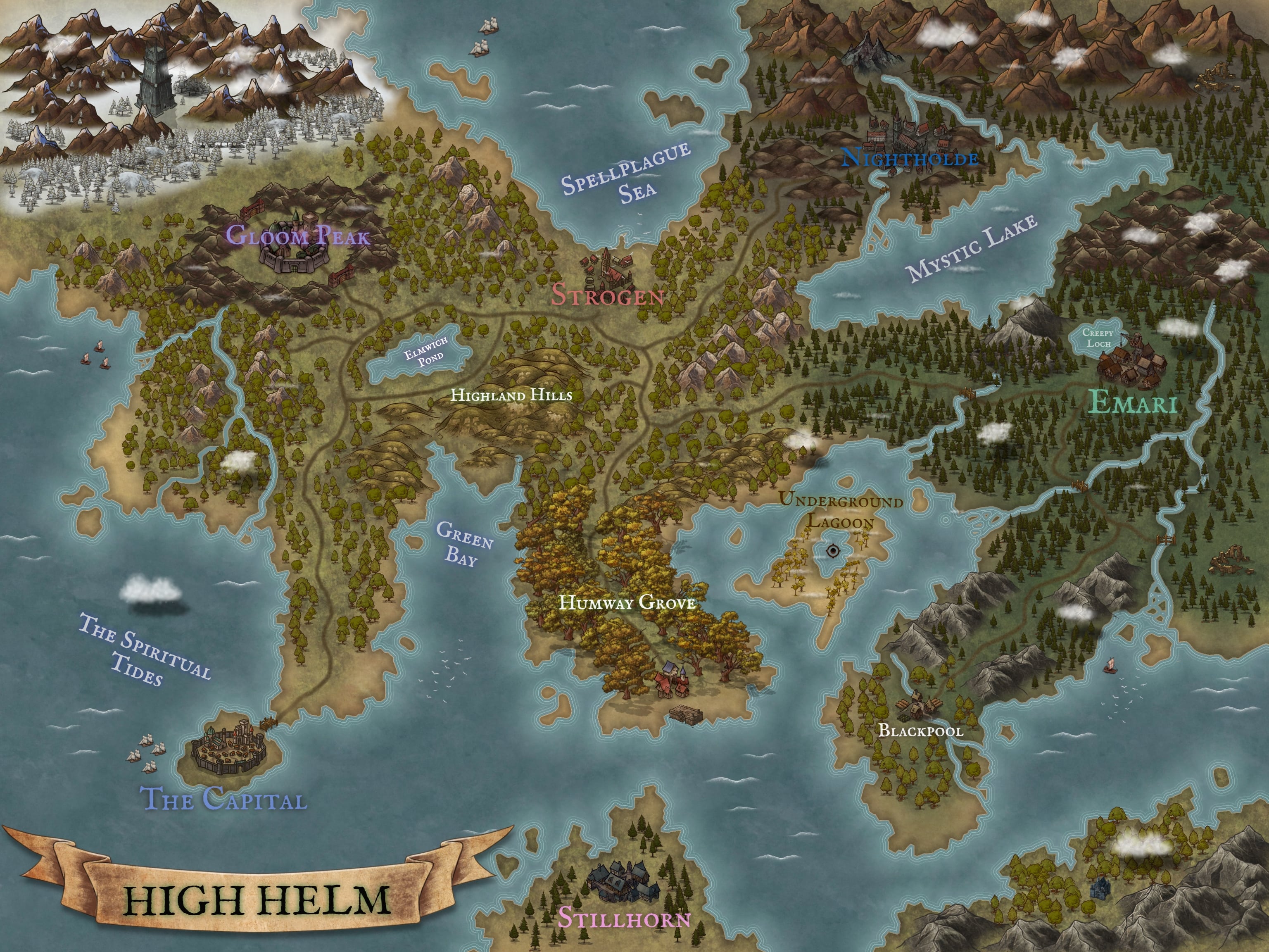 Maps of High Helm - Kanka