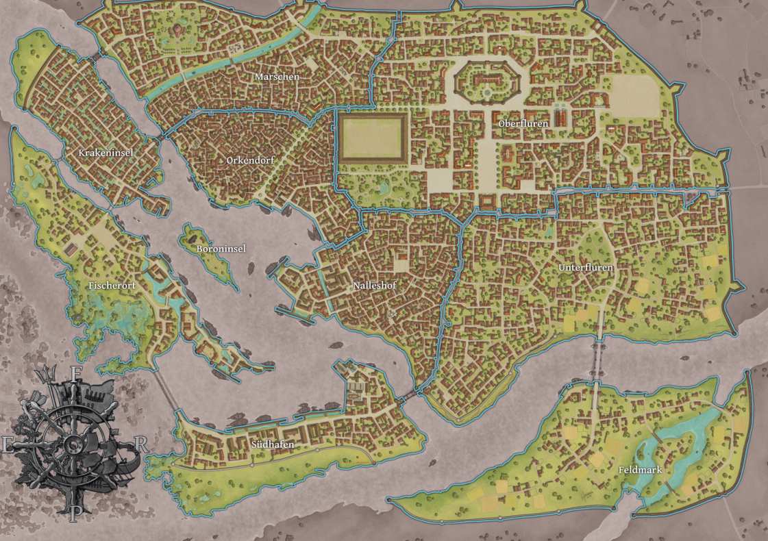 Havena Stadtkarte Maps - Kanka