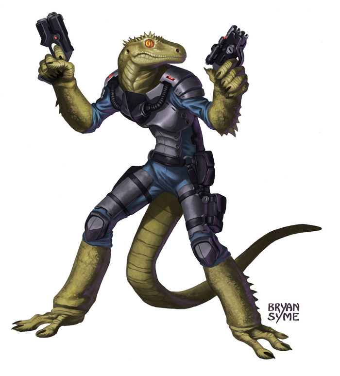 Saurian - Races - Kanka